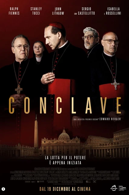 CONCLAVE FILM 2024 Poster Locandina 45X32Cm Cinema EUR 14,90 - PicClick IT