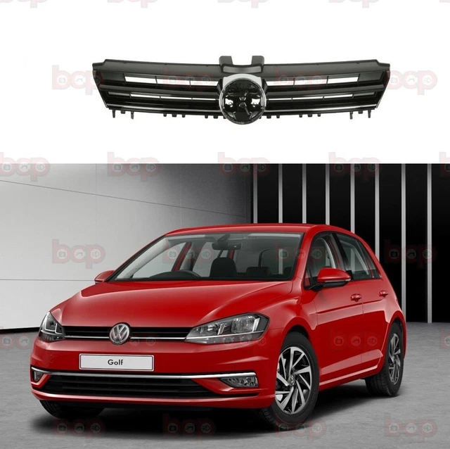 VW GOLF MK 7.5 2017 - 2020 Grille With Radar Sensor Hole 5G0853651Cc £ ...