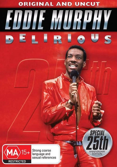 EDDIE MURPHY DELIRIOUS (25th Anniversary Edition, DVD, 1983) $12.99 ...