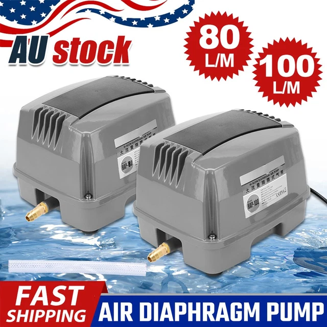 AQUARIUM AIR PUMP HAP-100 Domestic Septic Aerator Hydropomic Compressor ...