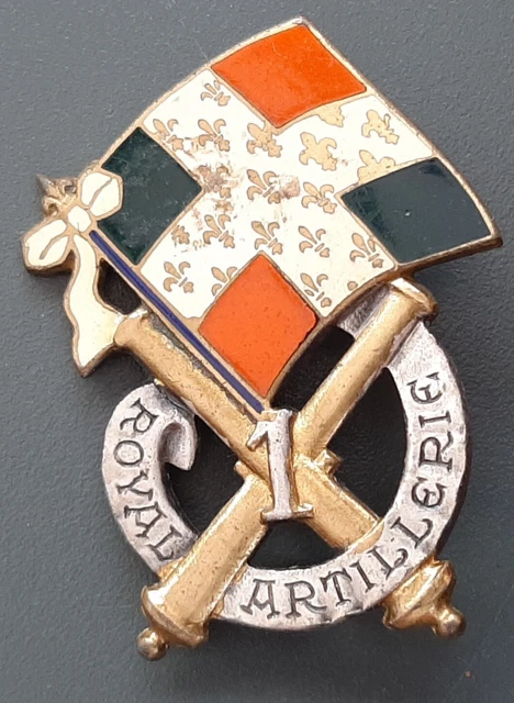 INSIGNE BADGE 1° RA Régiment Artillerie ORIGINAL DRAGO VINTAGE EUR 9,99 ...