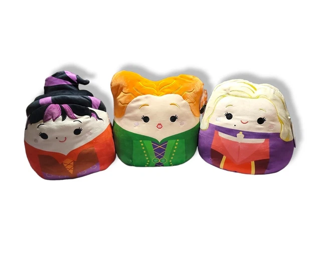 HOCUS POCUS SQUISHMALLOWS 12” Sanderson Sisters Disney Winifred Sarah ...