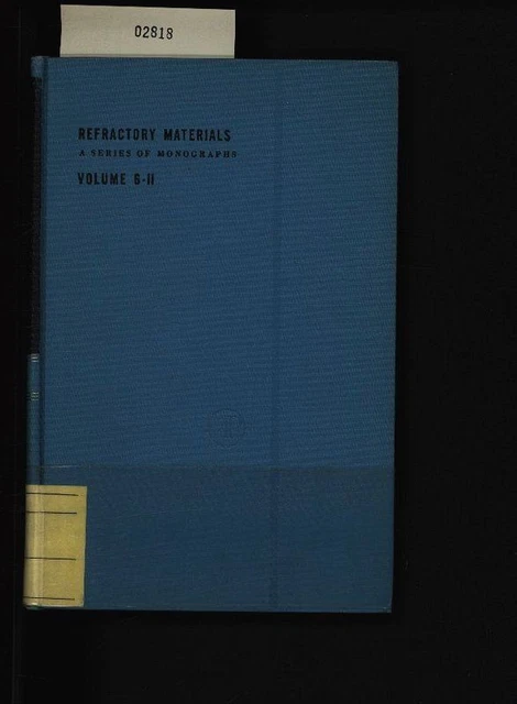 PHASE DIAGRAMS 6-III. Materials Science and Technology,. Alper, Allen ...