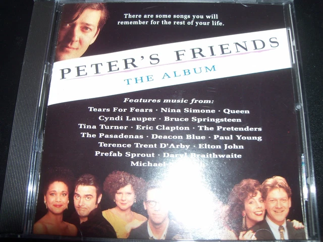 PETER’S FRIENDS THE Album Soundtrack CD (Cyndi Lauper Queen Tina Turner ...