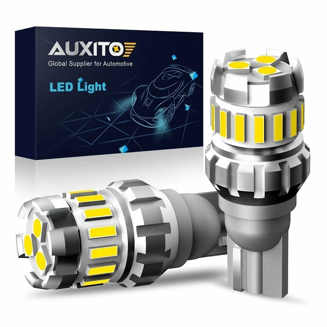 AUXITO 2PC T15 912 921 W16W CANBUS LED Reverse Wedge Globe Car Light ...