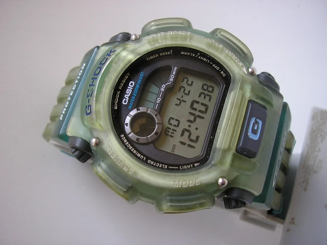 CASIO LCD VINTAGE G-Shock Uhr Dw-9000, Dw-9000S-2V, Modul 1627. G-Lide EUR 60,00 - PicClick DE