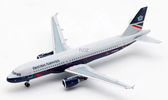 ARD-MODELS BRITISH AIRWAYS for Airbus A320 G-BUSH Old coating 1:400 ...