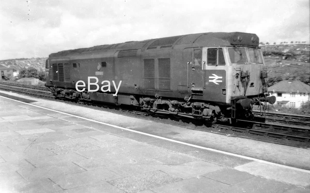 RAILWAY DIESEL NEGATIVE Class 50 50035 Plymouth Park Sidings 1970s ...