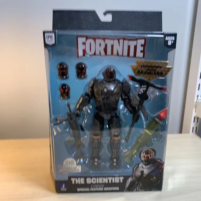 FORTNITE LEGENDARY SERIES Brawlers "The Scientist" Action Figure ...