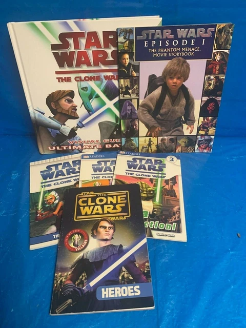 STAR WARS THE Clone Wars Visual Guide - Phantom Menace Story Book ... STAR WARS THE Clone Wars Visual Guide - Phantom Menace Story Book ...