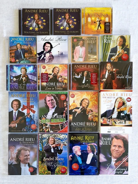 ANDRE RIEU CD & DVD Bundle x 21 Job Lot - 10 x DVDs, 5 x CDs 6 x CD/DVD ...