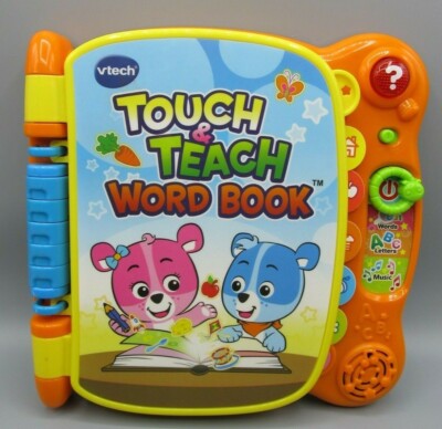 VTECH TOUCH & Teach Word Book Interactive Educational Baby Toddler ...