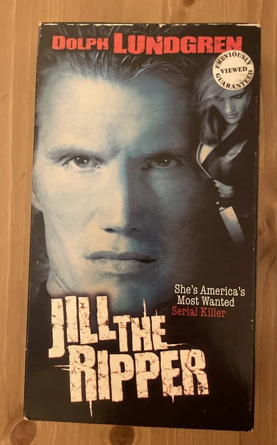 JILL THE RIPPER (2000, Phoencian VHS) Dolph Lungdren Hollywood Video ...