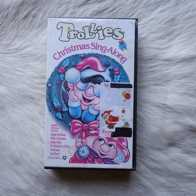 TROLLIES VHS CHRISTMAS Sing Along VHS Vtg Trollies Tv Show Vtg ... TROLLIES VHS CHRISTMAS Sing Along VHS Vtg Trollies Tv Show Vtg ...