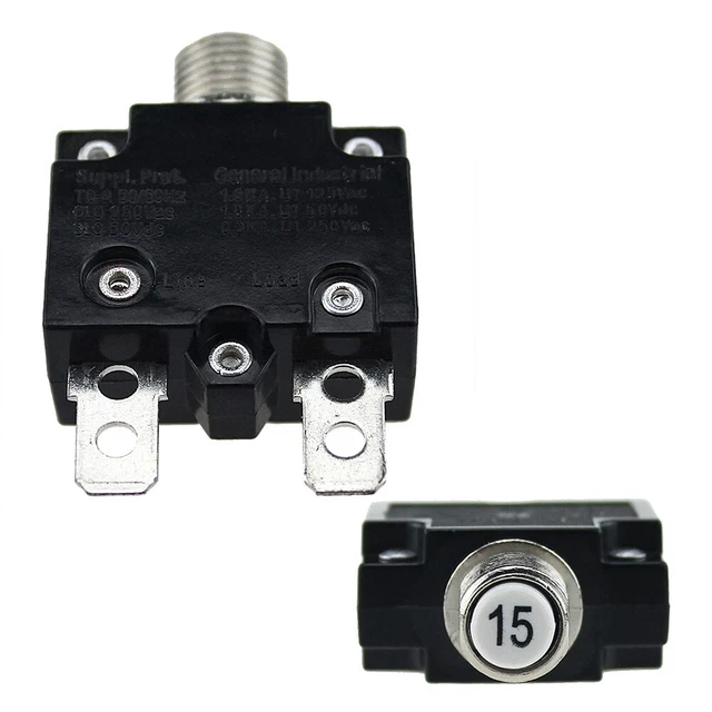 INTERRUPTOR T??RMICO CIRCUITO Sobreintensidad de Corriente Protecci??n Panel EUR 8,23 - PicClick FR