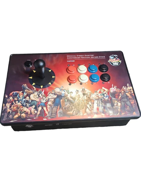 STREET FIGHTER 15TH Anniversary Edition Arcade Stick PS2/Xbox,Arcade ...