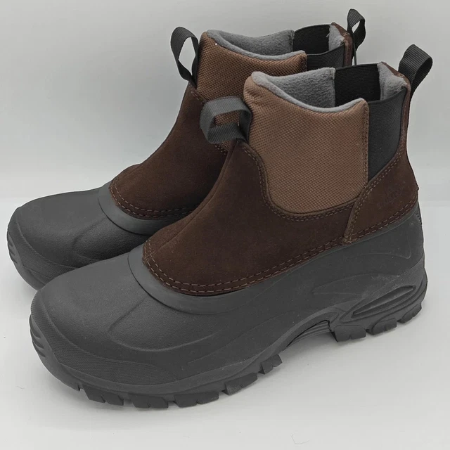 STAHEEKUM - MEN'S Yukon 3M Thinsulate Winter Snow Boots - Brown - Size ...