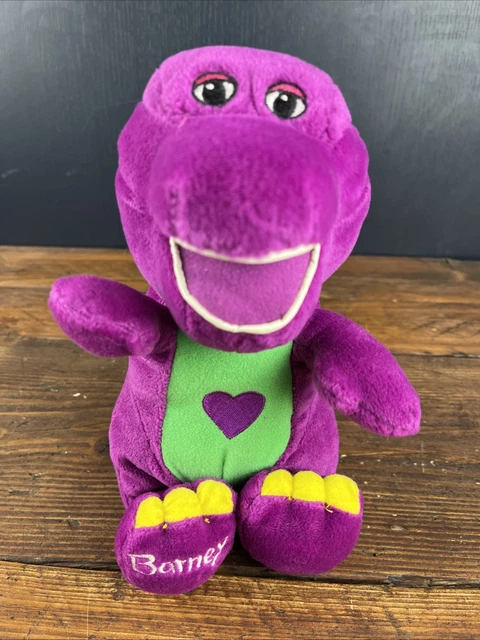 BARNEY THE DINOSAUR - Sings I Love You Song Purple Soft Plush 2004 ...
