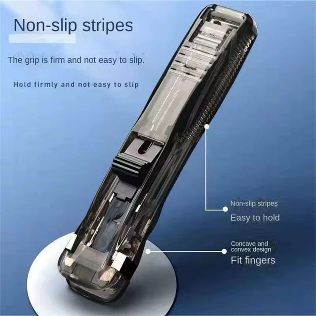 PAPER CLIPPER STAPLERS Push Clamp File Documents Binding Tool Stapling ...