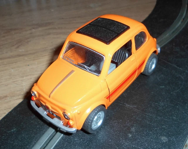 SCALEXTRIC CONVERSION FIAT 500 Abarth 595 vintage car - superb - fun ...