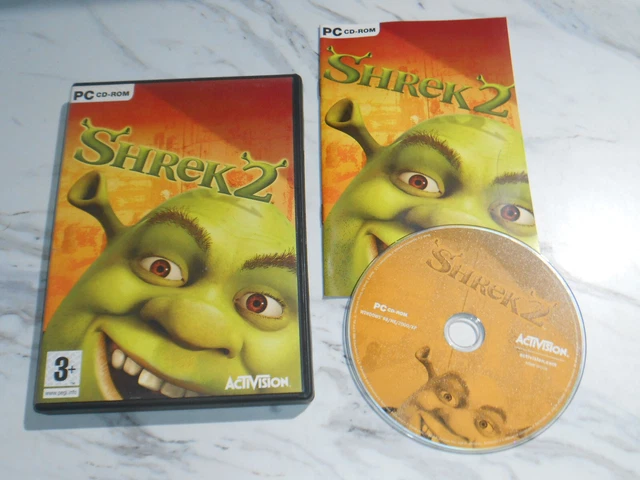 SHREK 2 PC GAME - complete ORIGINAL RELEASE Windows 98/ME/2000/XP (h) £ ...