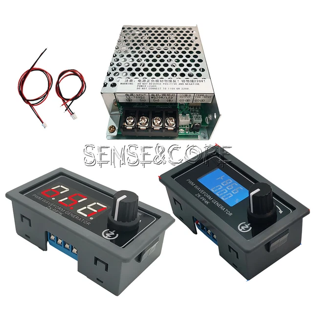 LED BREEDING DC Motor Speed Regulator Dimming Controller Switch ...