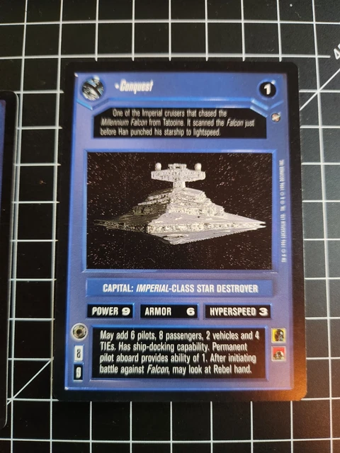 STAR WARS CCG Decipher SWCCG: Conquest ANH A New Hope bb limited EUR 9 ...