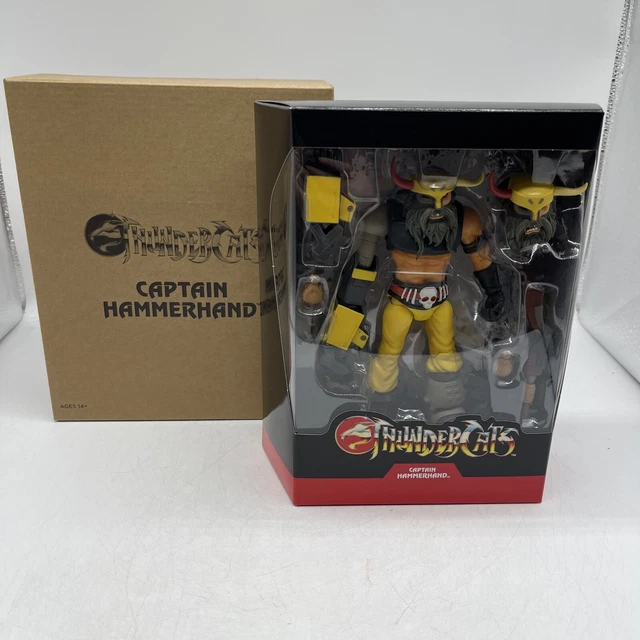 SUPER7 THUNDERCATS: ULTIMATES Wave 5 - Captain Hammerhand MISB new £49. ...