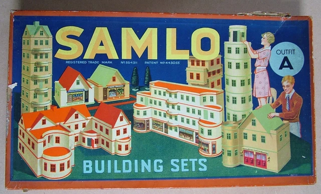 SAMLO SET A, building toy from Waddington's £15.00 - PicClick UK