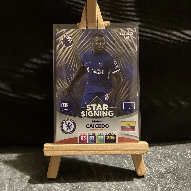 PANINI ADRENALYN XL 2024 Moises Caicedo Star Signing Card #485 Mint £1. ...