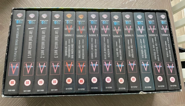 V THE COMPLETE Collection video BOXSET VHS Marc Singer, Robert Englund ...