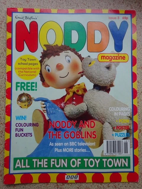 ENID BLYTON'S NODDY MAGAZINE - ISSUE No.3 - VINTAGE CHILDREN'S MAGAZINE ...