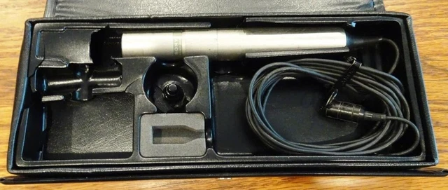 SONY ELECTRET CONDENSER Microphone ECM-55B with case and clip not ...