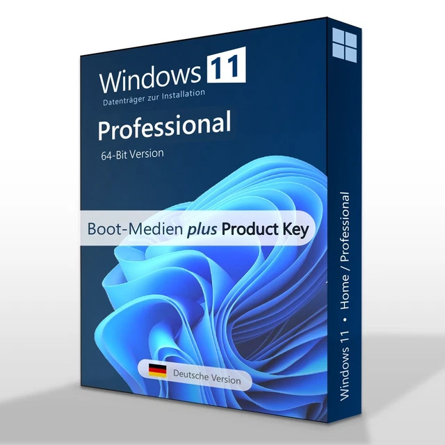 WINDOWS 11 PROFESSIONAL | Win11 pro Install CD/DVD/USB-Stick + Retail ...