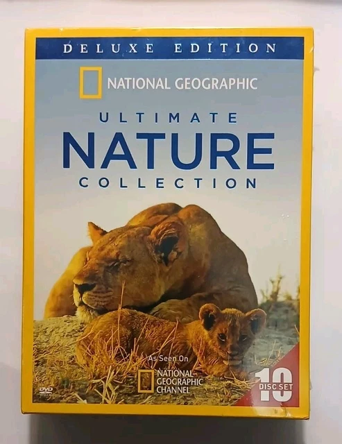 NATIONAL GEOGRAPHIC ULTIMATE Nature Collection 10 DISC DVD Set BRAND ...