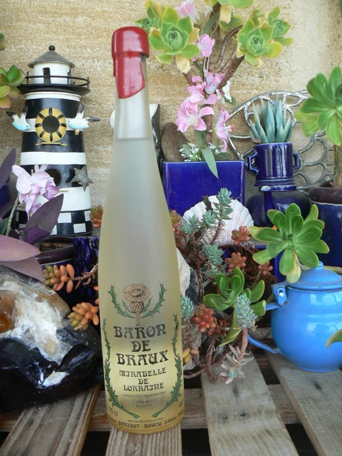 ANCIENNE BOUTEILLE BARON de Braux Mirabelle de Lorraine 70cl 45° EUR 45 ...