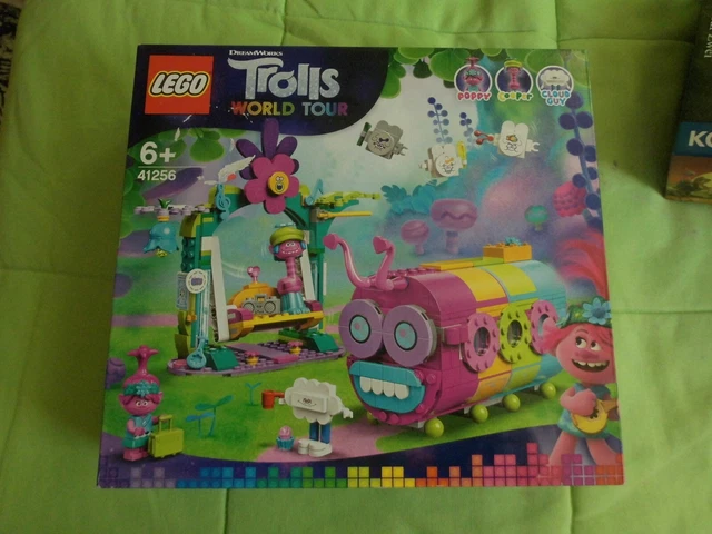 LEGO® 41256 TROLLS World Tour Regenbogen Raupenbus ungeöffnet EUR 24,50 ...