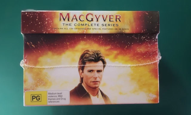 NEW SEALED MACGYVER The Complete Collection DVD Box Set 39 Discs 139 ...