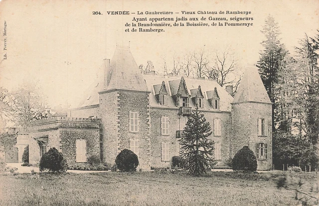85 LA GAUBRETIERE Château De Ramberge EUR 5,90 - PicClick FR