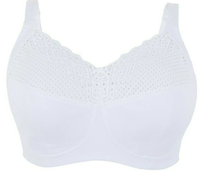 GLAMORISE COMFORT LIFT Bra 46H (STRETCH-STRAPS) Wireless (SOFT-LACE ...