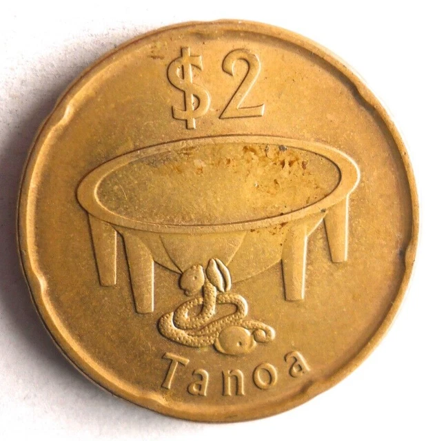 2014 FIJI 2 DOLLARS - PEREGRINE FALCON - Excellent Coin FIji Bin Z $12. ...