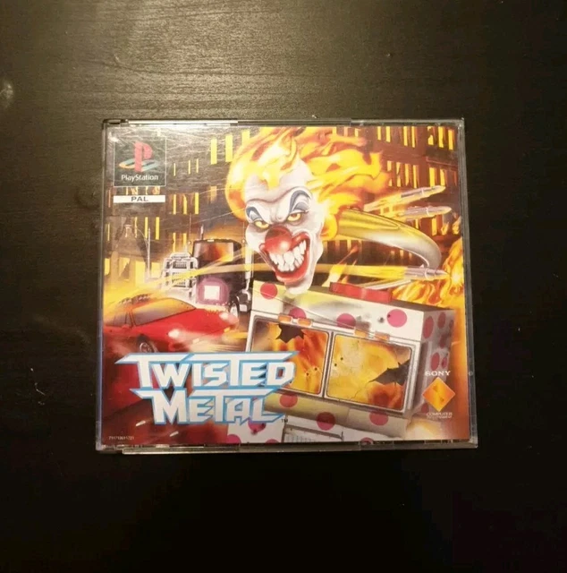 TWISTED METAL - PS1 PlayStation 1 Game - Tested And Working - Retro ...