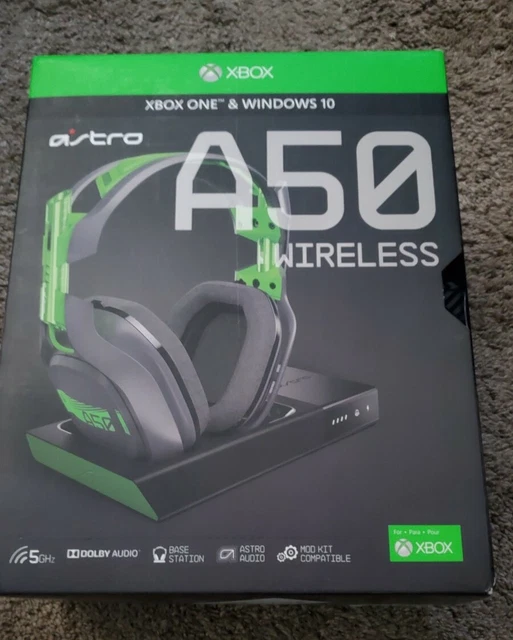 ASTRO GAMING A50 Wireless Dolby Gaming Headset Xbox One + PC - Black ...