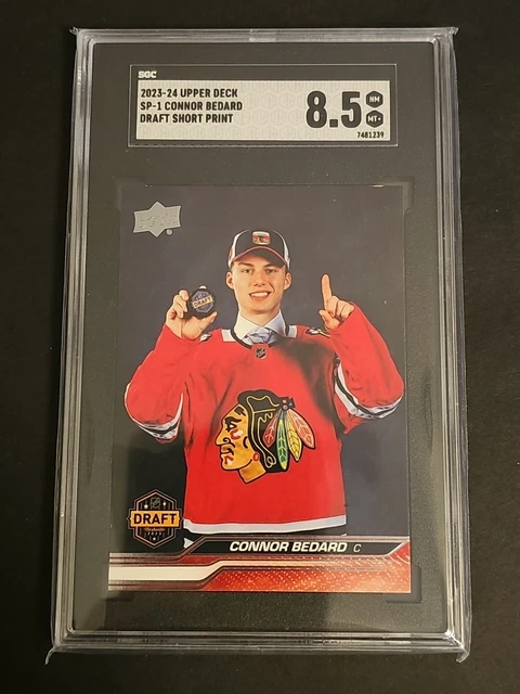 2023-24 UPPER DECK Connor Bedard Draft SP œuf de Pâques #SP-1 ...