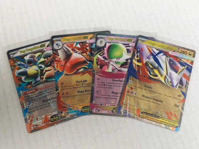 POKÉMON TCG MEGA Lucario Ex/Mega Latias Ex/Mega Gardevoir Mega ...