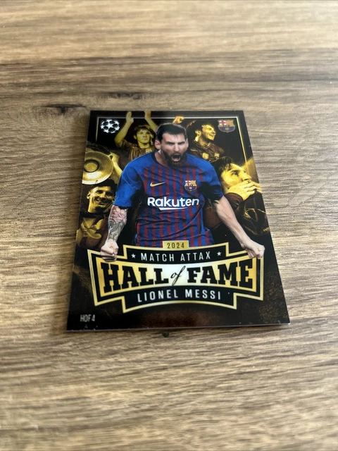 TOPPS MATCH ATTAX 2024/25 - Lionel Messi Hall Of Fame HOF 4 EUR 33,29 ...