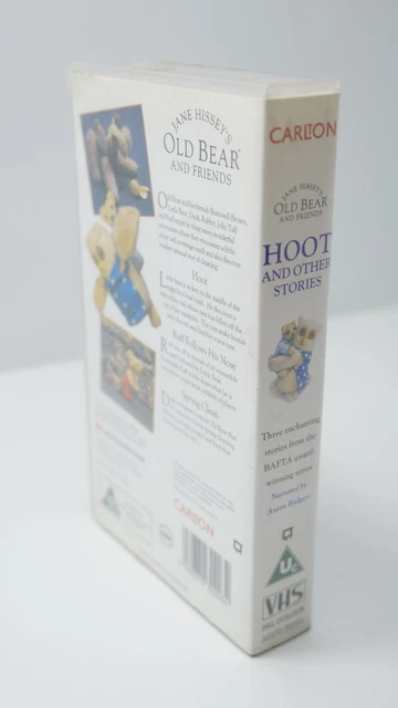 JANE HISSEY'S OLD Bear and Friends Hoot & Other Stories Pal VHS Tape £ ...