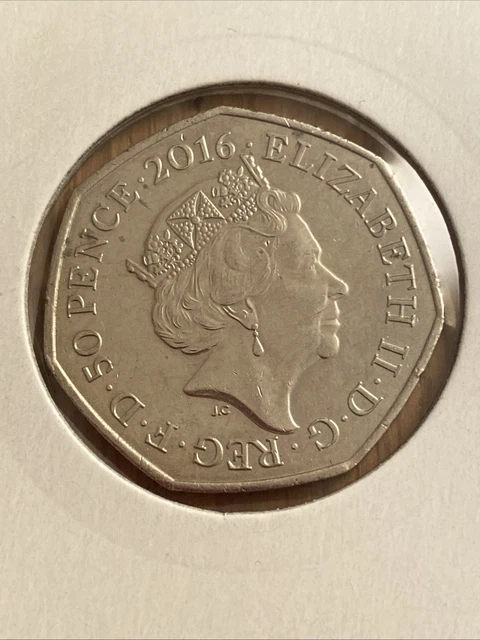 2016 UK JEMIMA Puddleduck Circulated 50p Coin Beatrix Potter Collection ...