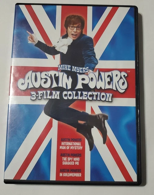 AUSTIN POWERS 3 Film Collection Dvd In Very Good Cond 3 Disc Set Mike ...
