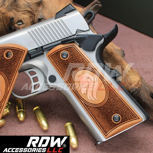 COLT 1911 GOVERNMENT - Commander Full Size Or Officer Compact Grips £70 ...